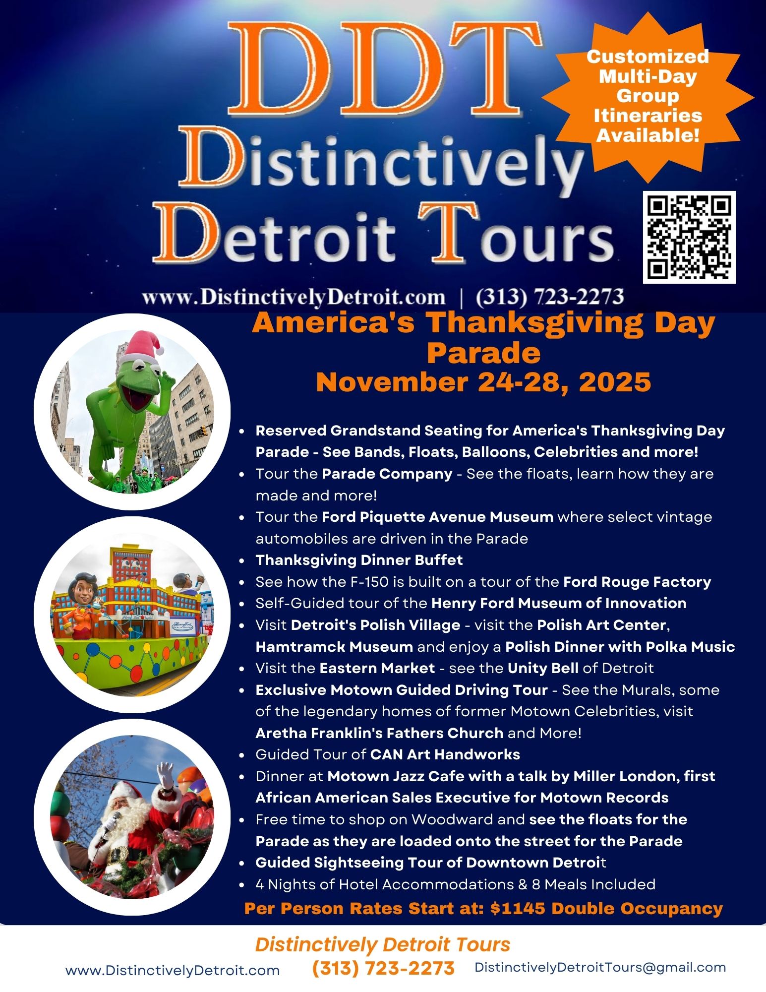 Private Custom Group Tours – Distinctively Detroit